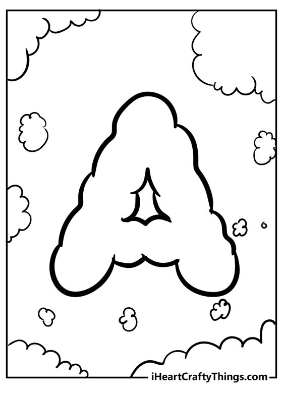 Letter A Coloring Pages (100% Free Printables)