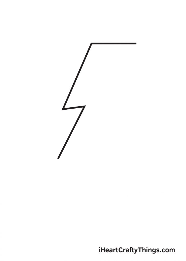 Lightning Bolt Drawing - How To Draw A Lightning Bolt Step By Step