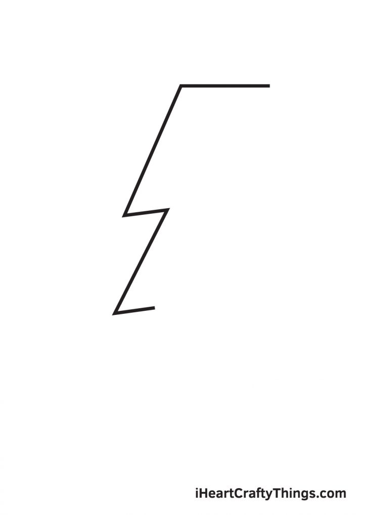 Lightning Bolt Drawing - How To Draw A Lightning Bolt Step By Step