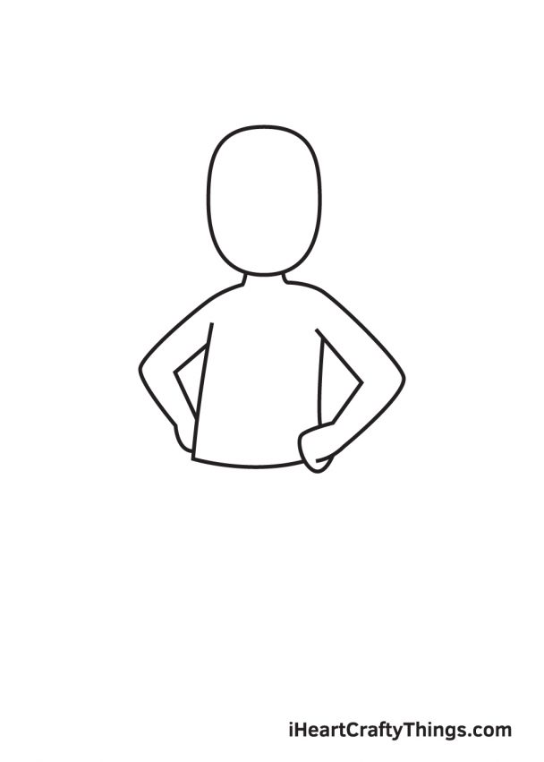 Man Drawing - How To Draw A Man Step By Step