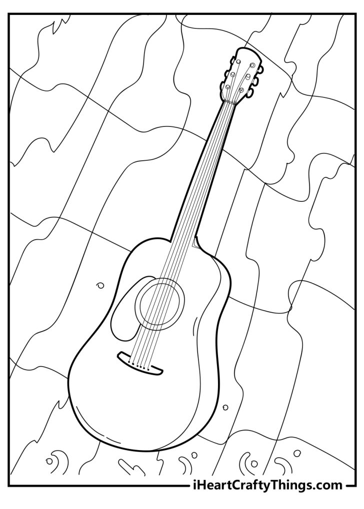 15 Music Coloring Pages (100% Free Printables)
