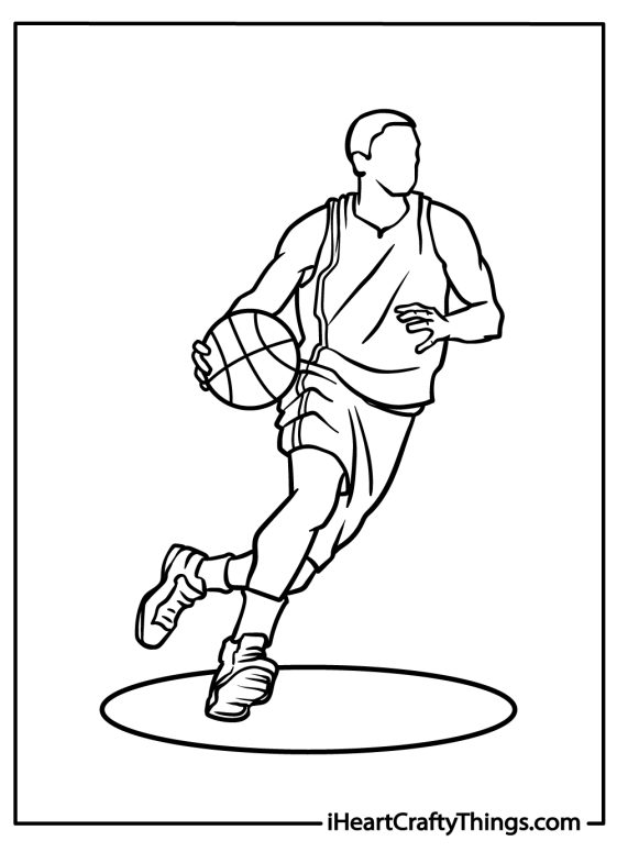 NBA Coloring Pages (100% Free Printables)