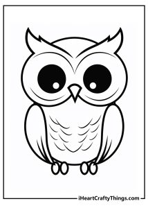 30 Owl Coloring Pages (100% Free Printable PDF)