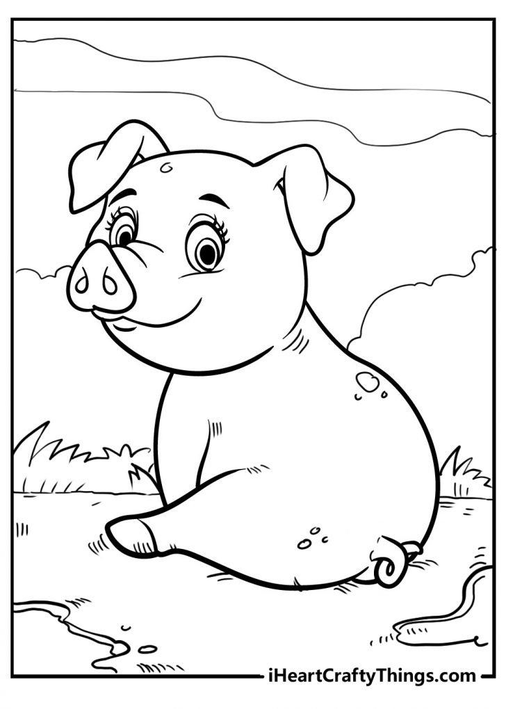 25 Pig Coloring Pages (100% Free Printables)