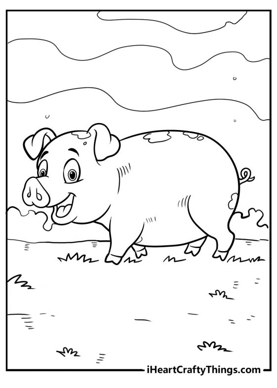 25 Pig Coloring Pages (100% Free Printables)