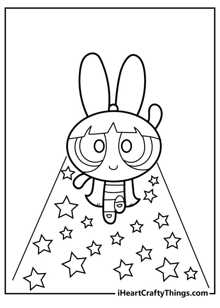 Powerpuff Girls Coloring Pages (100% Free Printables)