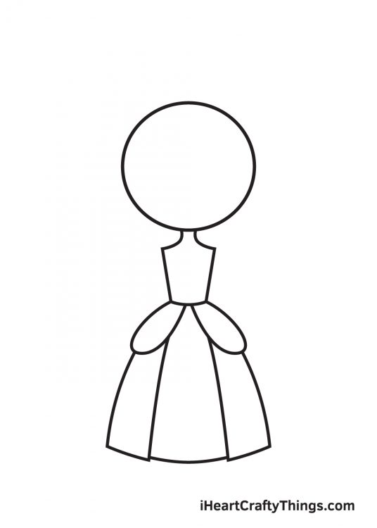 Princess Drawing — How To Draw A Princess Step By Step