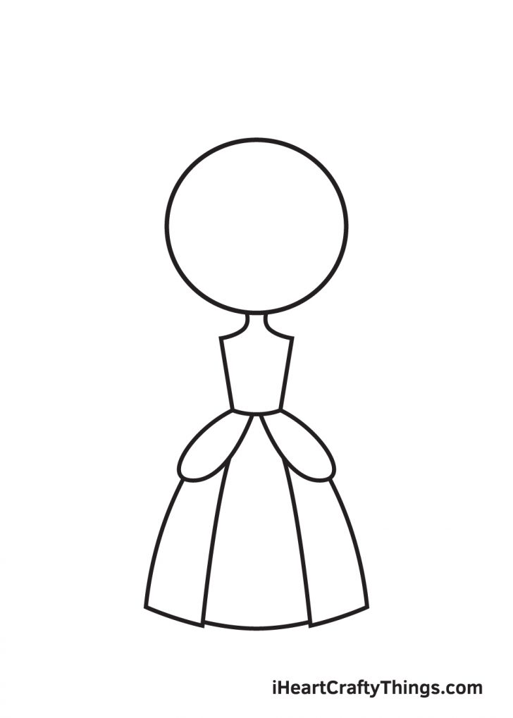 Princess Drawing — How To Draw A Princess Step By Step