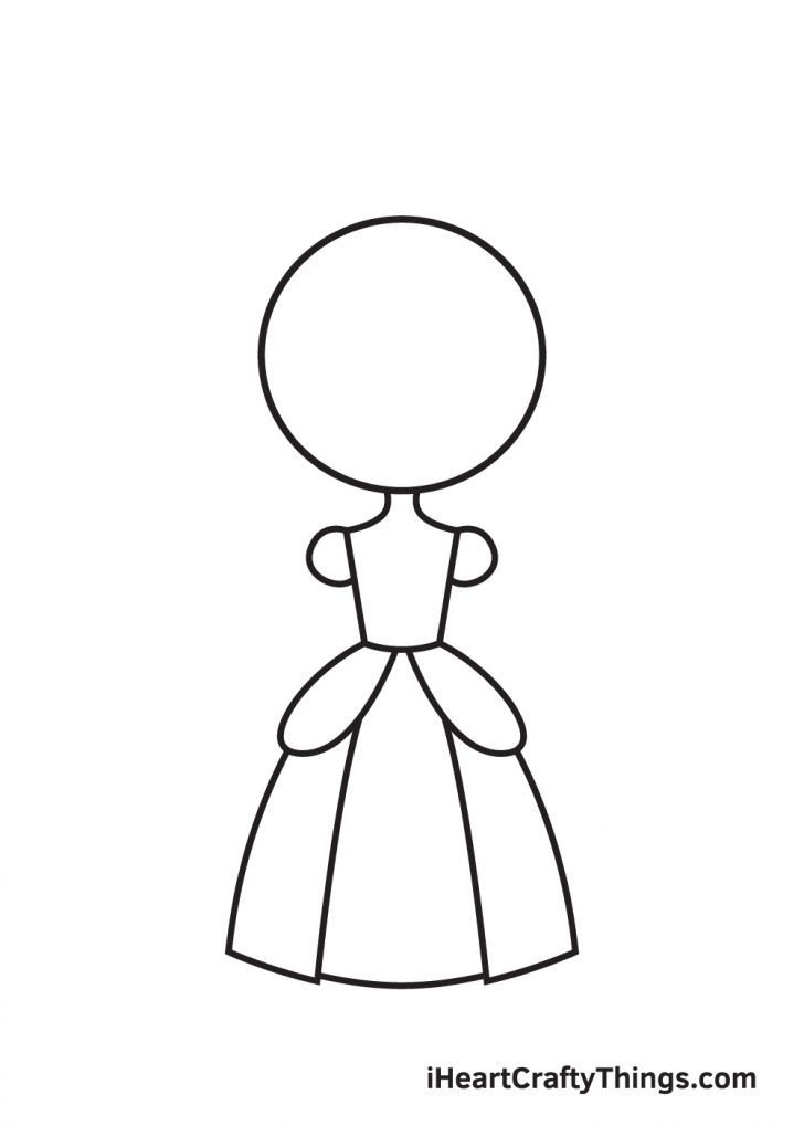 Princess Drawing — How To Draw A Princess Step By Step