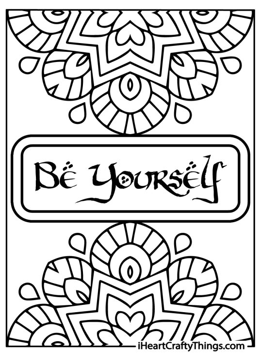 50 Free Stress Relief Coloring Pages (Printable PDF Sheets)