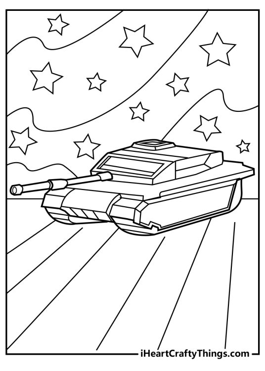 15 Tanks Coloring Pages (100% Free Printables)