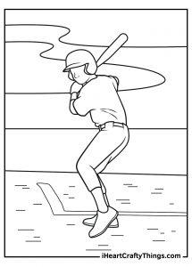 Baseball Coloring Pages (100% Free Printables)