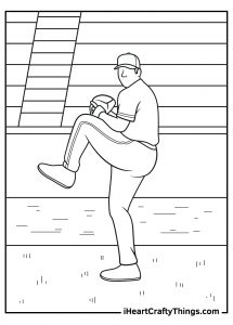 Baseball Coloring Pages (100% Free Printables)