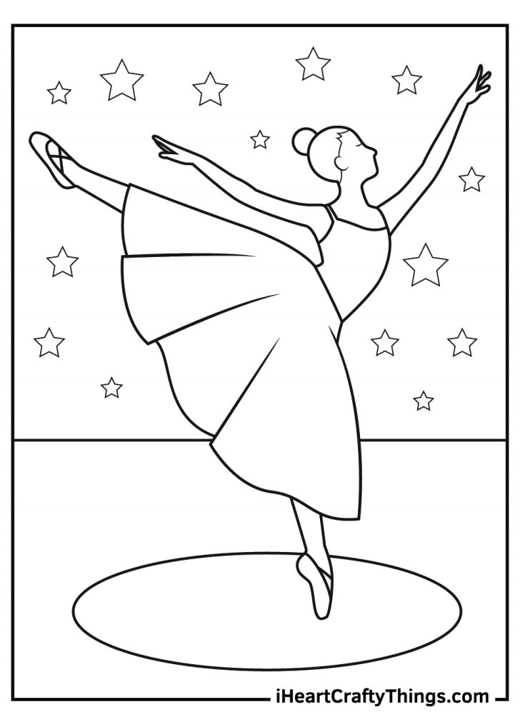15 Dance Coloring Pages (100% Free Printables)