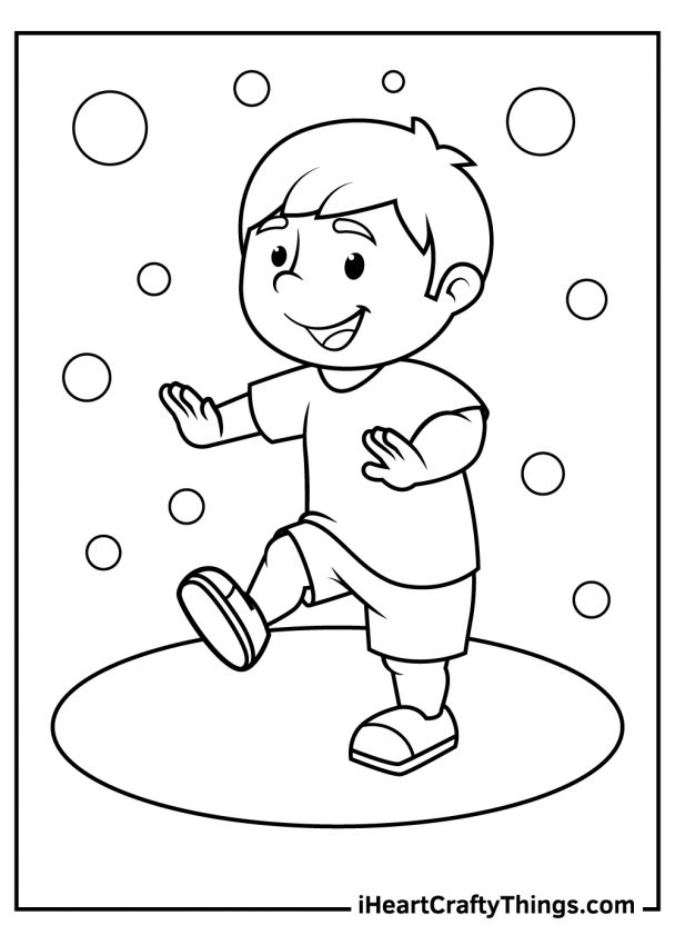 Dance Coloring Pages (100% Free Printables)