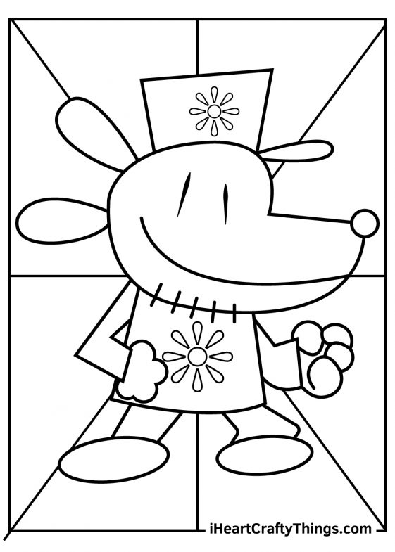 Dog Man Coloring Pages (15 Free Printables)