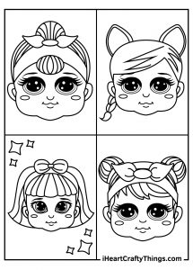 15 Dolls Coloring Pages (100% Free Printables)