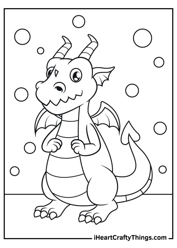 58 Dragon Coloring Pages (Printable Free PDFs For Kids)