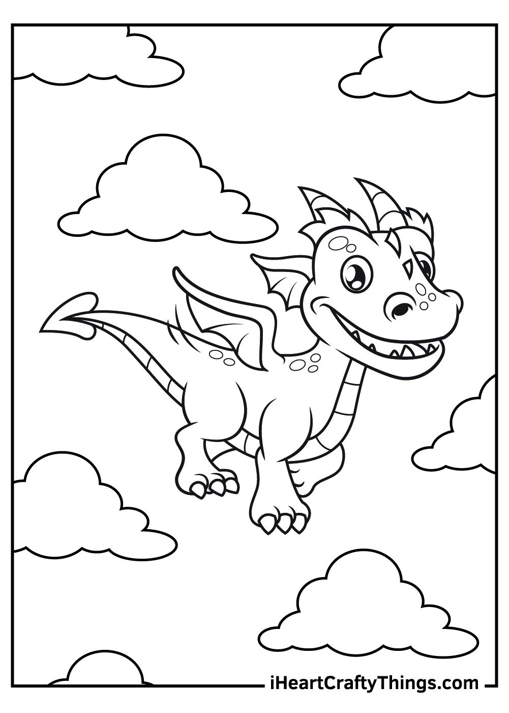 Free Coloring Pages Of Dragons Home Design Ideas
