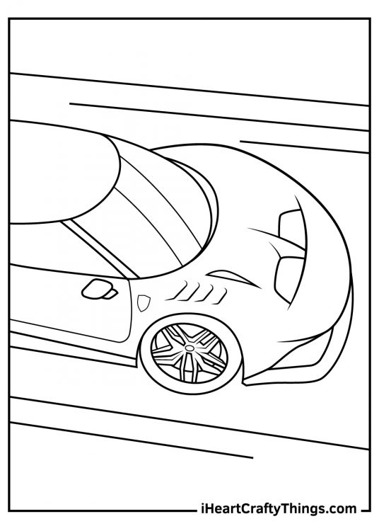 20 Ferrari Coloring Pages (100% Free Printables)