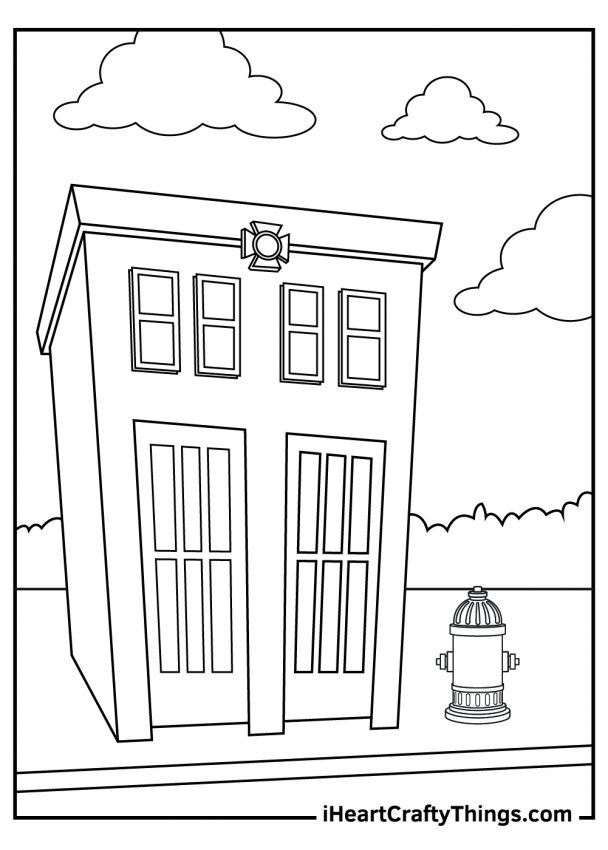 15 Fire Department Coloring Pages (100% Free Printables)