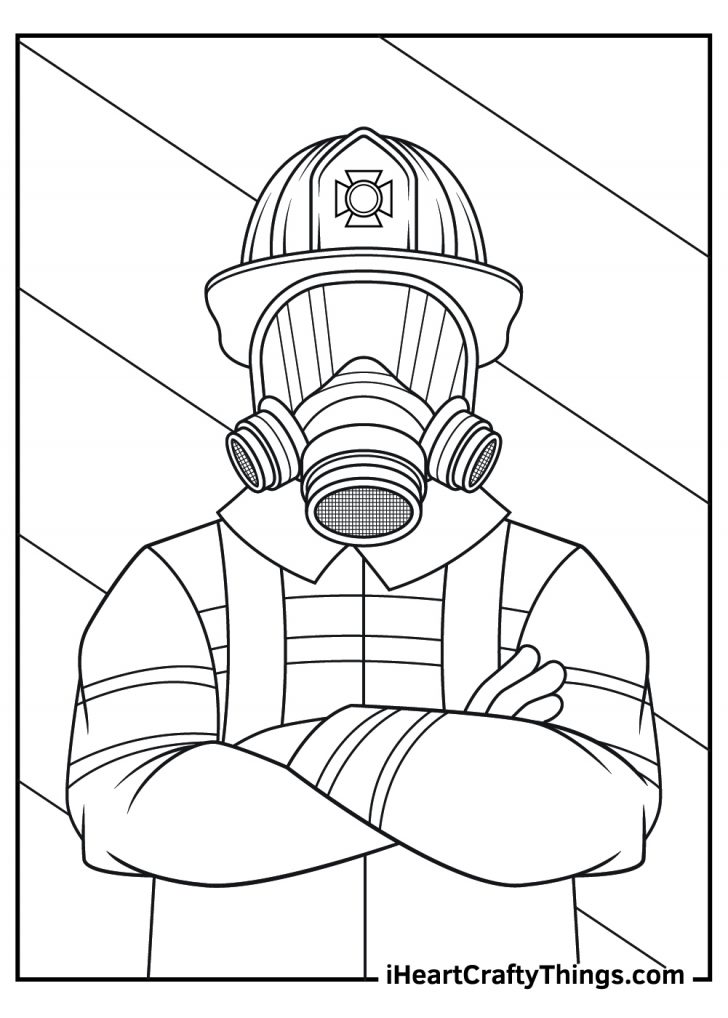15 Fire Department Coloring Pages (100% Free Printables)