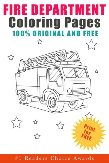 Printable Fire Department Coloring Pages (Updated 2022)