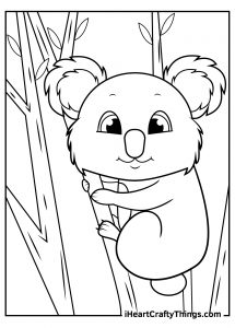 15 Koala Coloring Pages (100% Free To Download & Print)