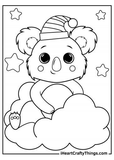 15 Koala Coloring Pages (100% Free To Download & Print)