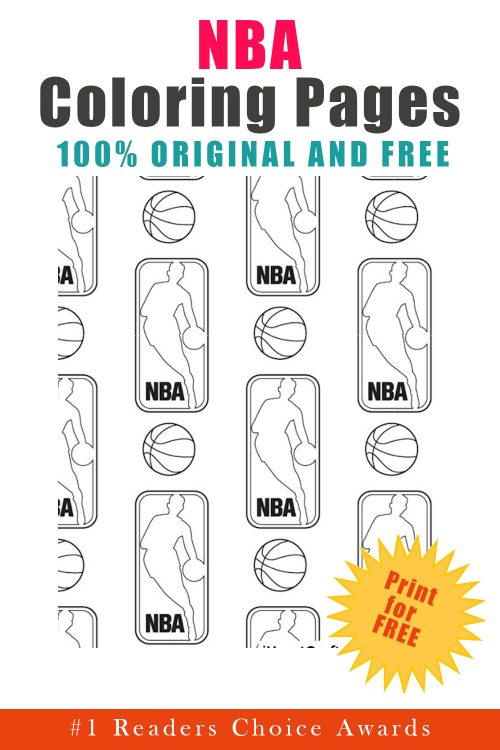 NBA Coloring Pages (100% Free Printables)