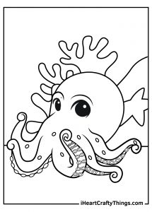 Octopus Coloring Pages (15 Free Printables)