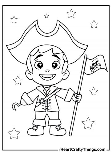 15 Pirate Coloring Pages (100% Free Printables)