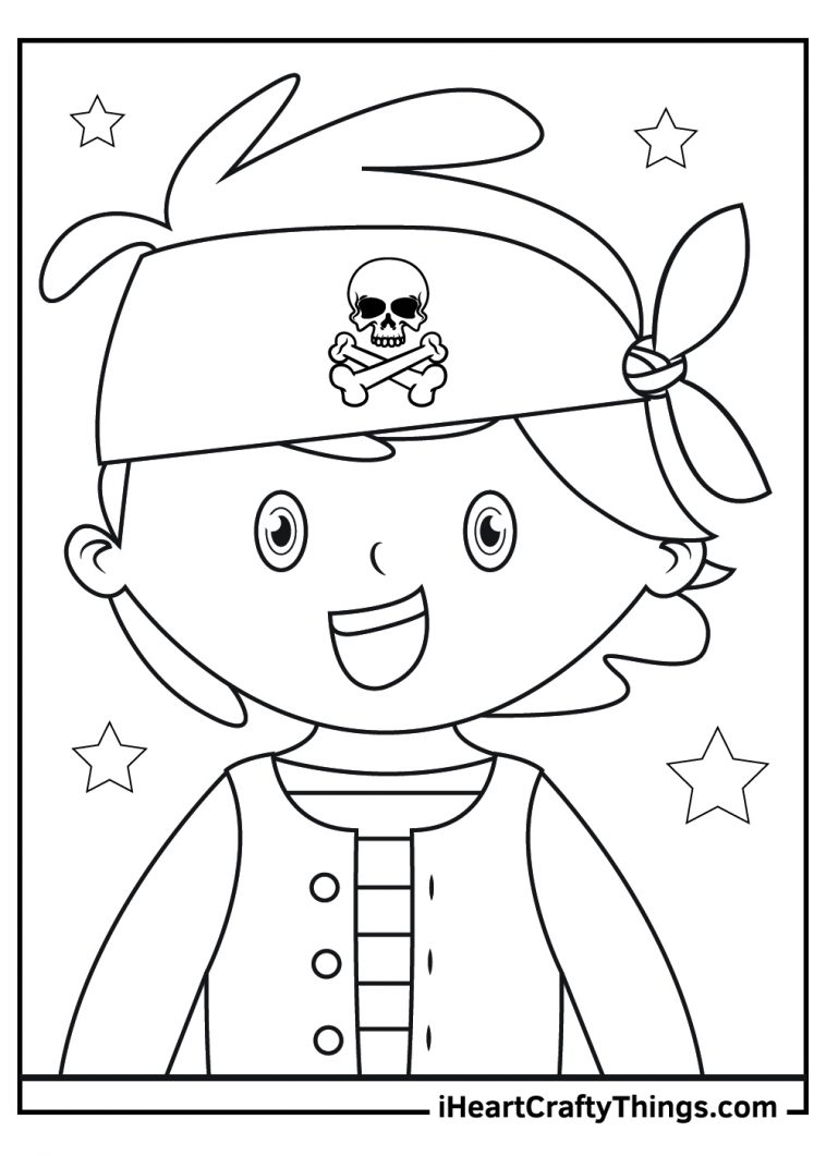 15 Pirate Coloring Pages (100% Free Printables)