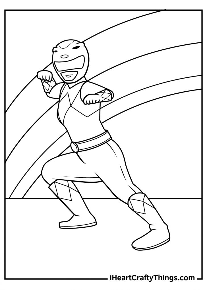 Power Rangers Coloring Pages (20 Free Printables)