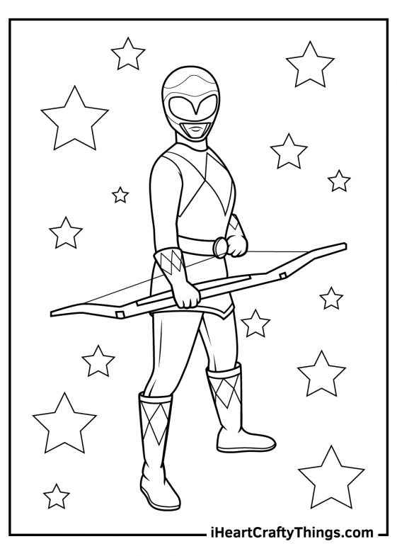 Power Rangers Coloring Pages (20 Free Printables)