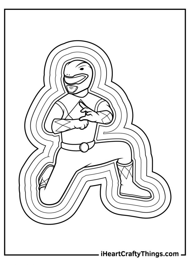 Power Rangers Coloring Pages (100% Free Printables)