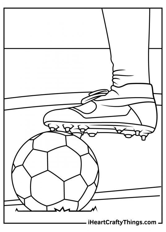 51 Soccer Coloring Pages (100% Free Printables)
