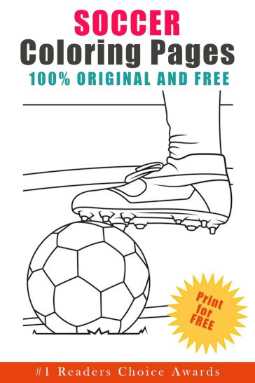 Soccer Coloring Pages (100% Free Printables)