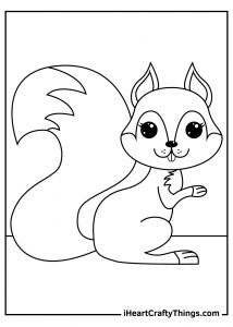 15 Squirrel Coloring Pages (100% Free Printables)