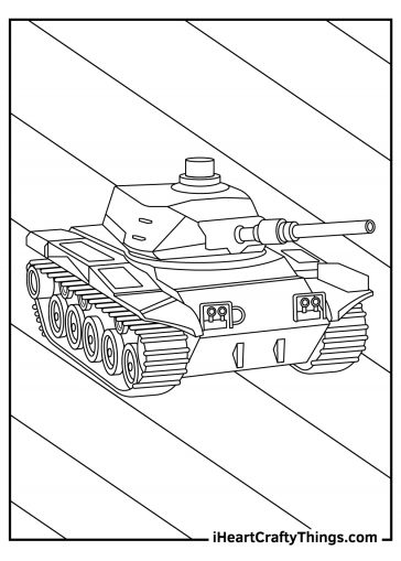 15 Tanks Coloring Pages (100% Free Printables)