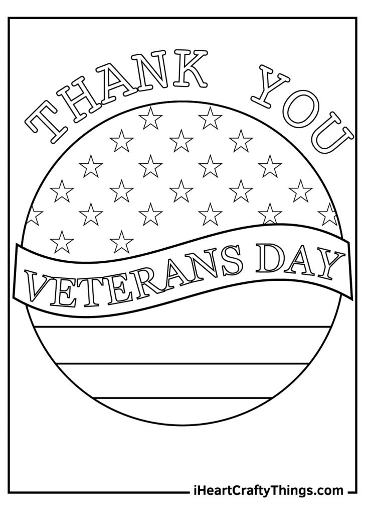 Veteran s Day Coloring Pages 100 Free Printables 