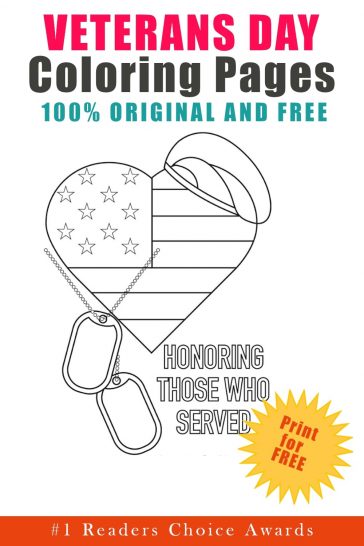 Printable Veteran’s Day Coloring Pages (Updated 2023)