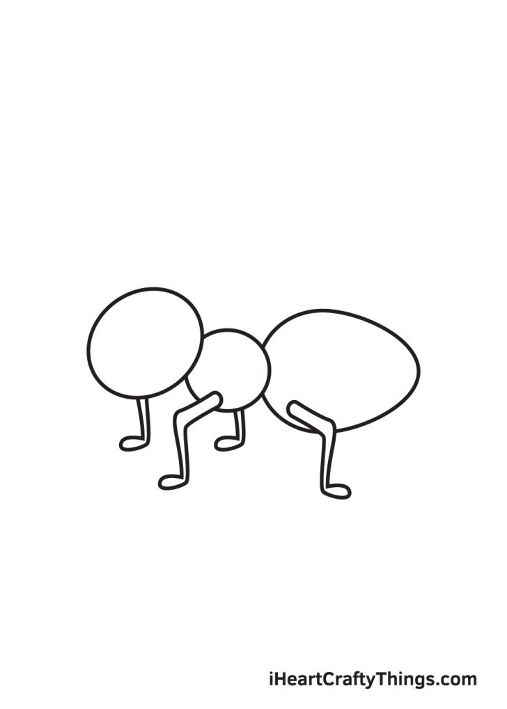 Ant Drawing - How To Draw An Ant Step By Step
