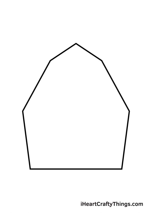 Barn Drawing - How To Draw A Barn Step By Step