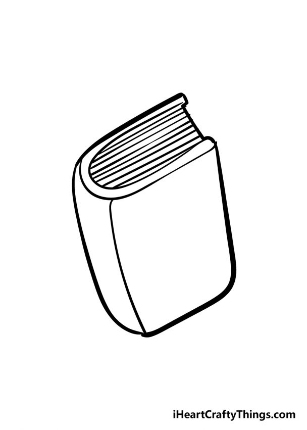 Book Drawing - How To Draw A Book Step By Step