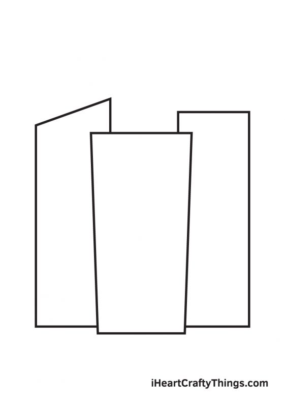 Buildings Drawing - How To Draw Buildings Step By Step