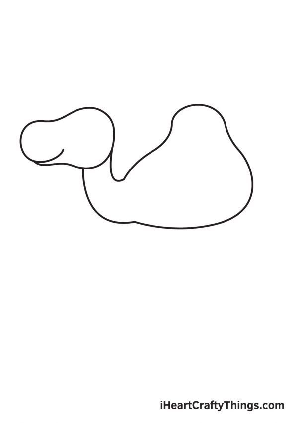 Camel Drawing - How To Draw A Camel Step By Step