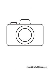 Camera Drawing - How To Draw A Camera Step By Step