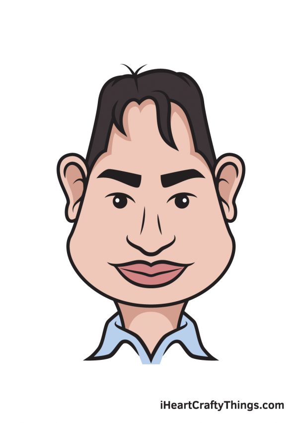 Caricature Drawing - How To Draw A Caricature Step By Step