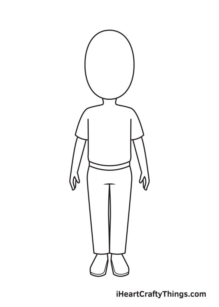 Cartoon People Drawing - How To Draw Cartoon People Step By Step